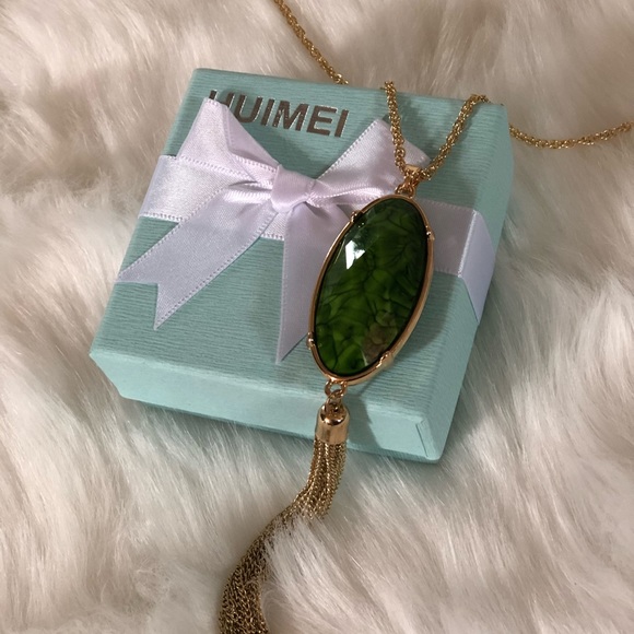 Jewelry | Double Sided Long Tassel Pendant Necklace | Poshmark